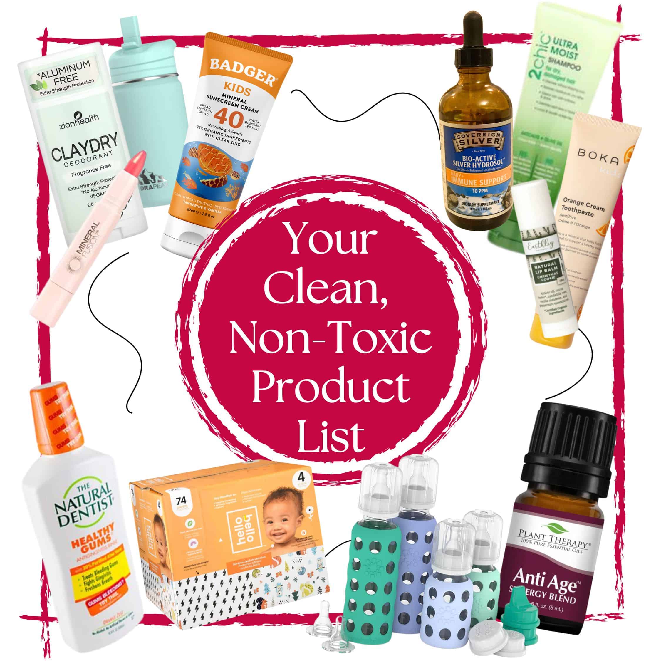 MASTER LIST OF PRODUCT RECOMMENDATIONS - Done With Diligence